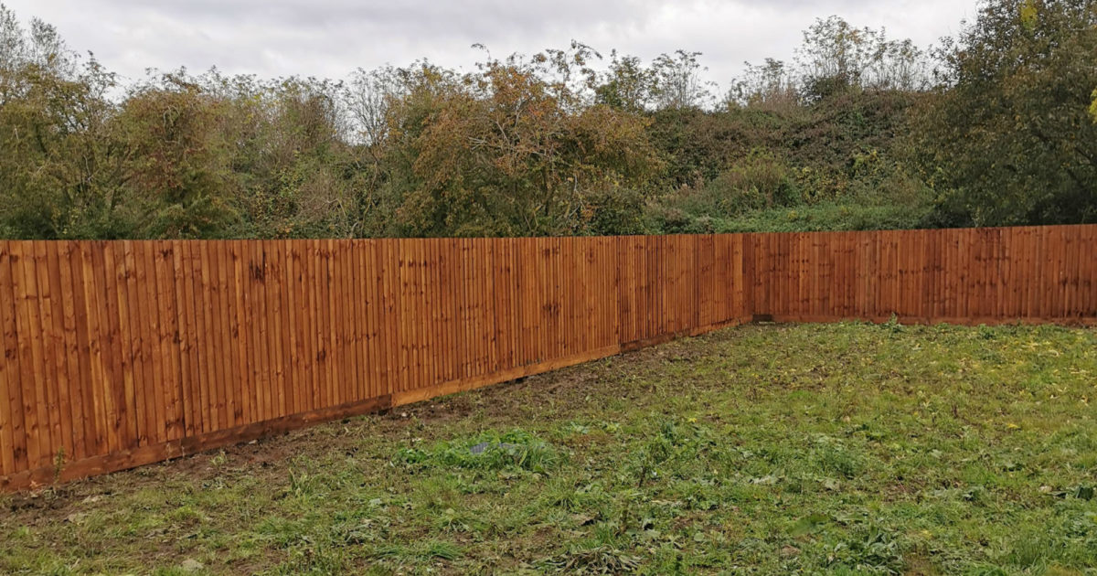 Feather Edged Fencing | Walford Timber Ltd